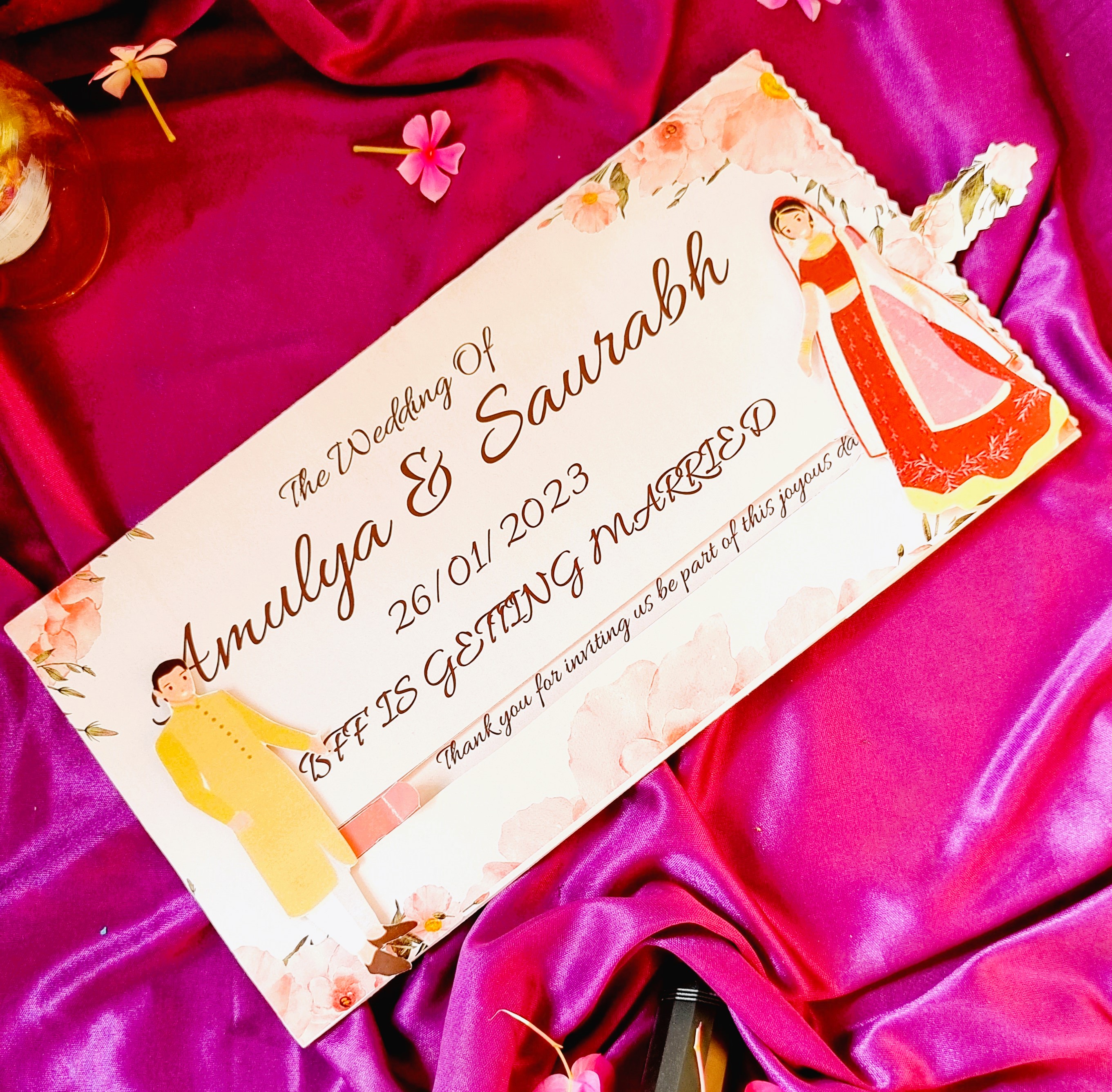 Customized wedding cards 60 photos - Astyledwedding.com