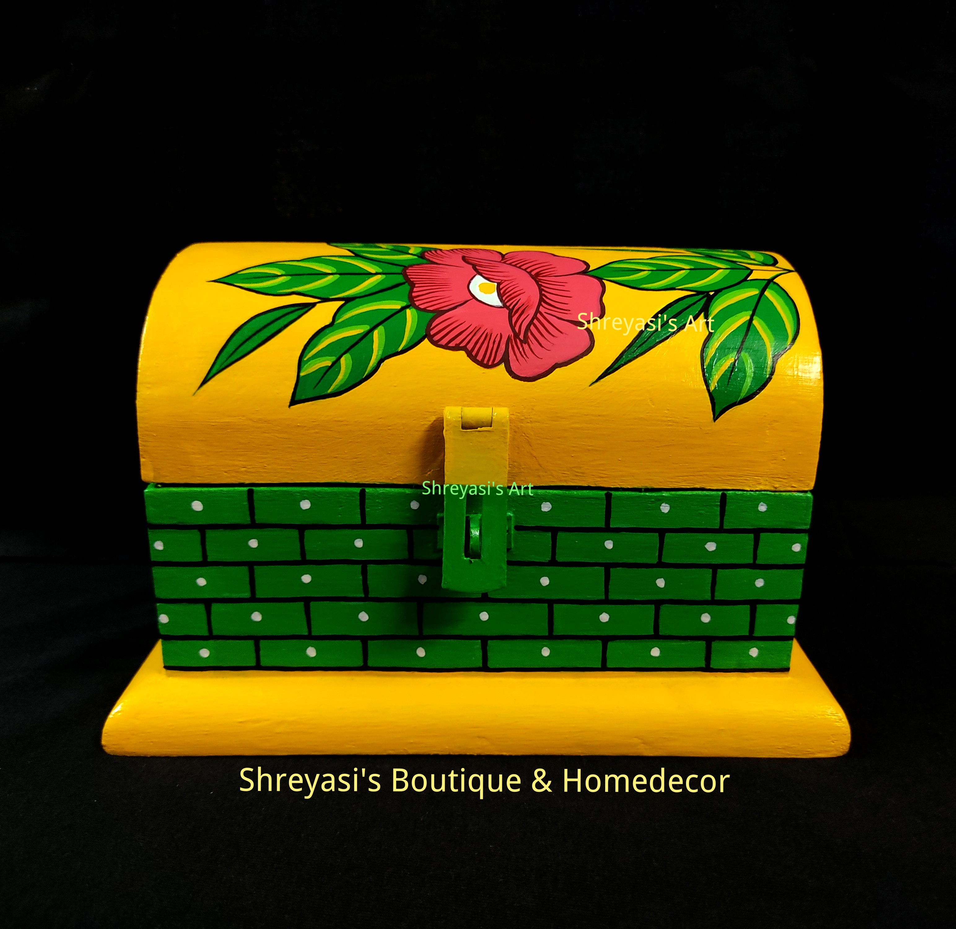 Hand Painted Storage
